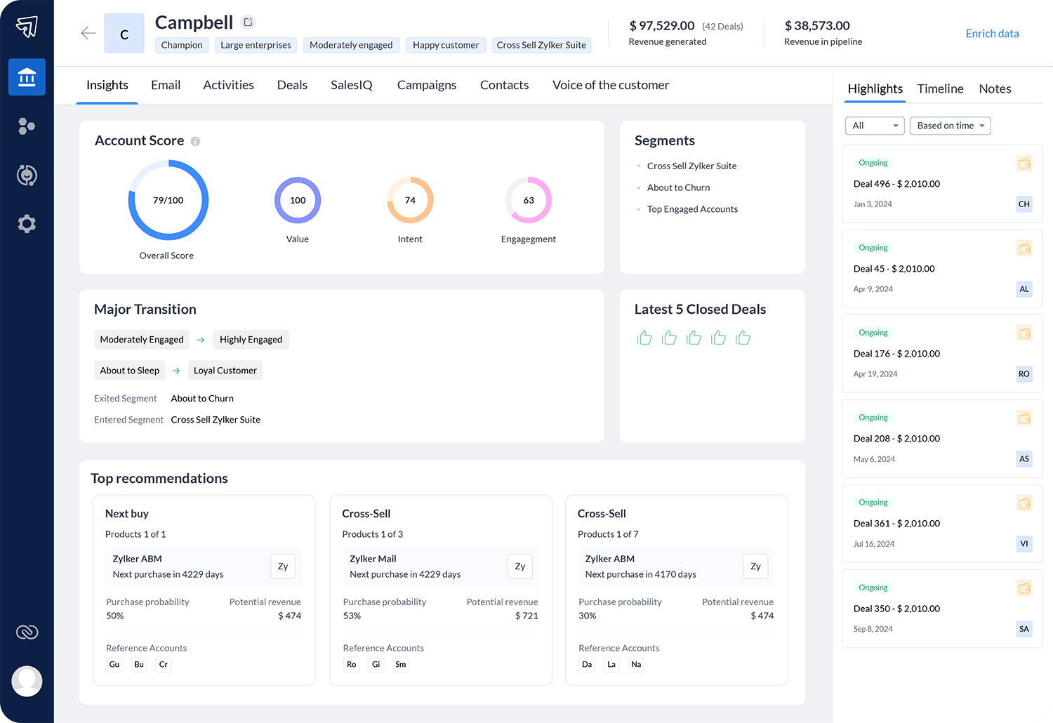 Zoho CRM - 2025 Yılı Q1 Güncellemeleri | Cloudyflex